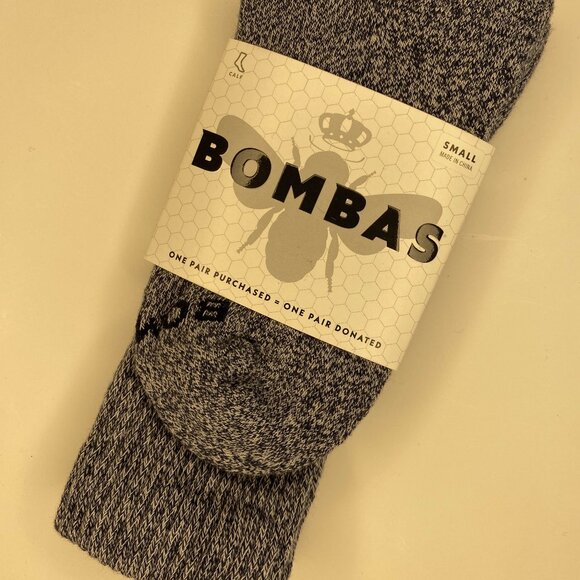 Bombas | Accessories | 3 Pack Bombas Dark Gray Marl Crew Socks | Poshmark